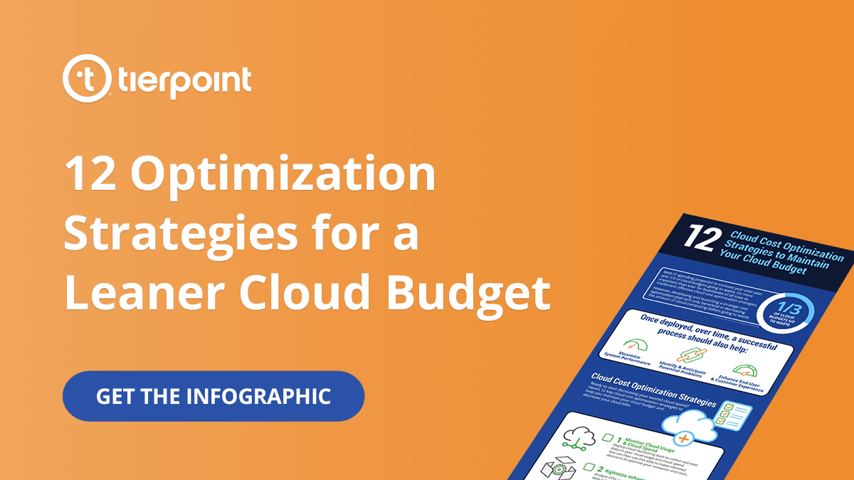 Cloud Cost Optimization Strategies | TierPoint, LLC