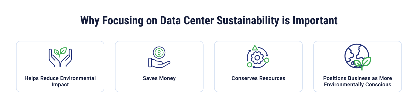 How to Approach Data Center Sustainability? Key Benefits & Tools