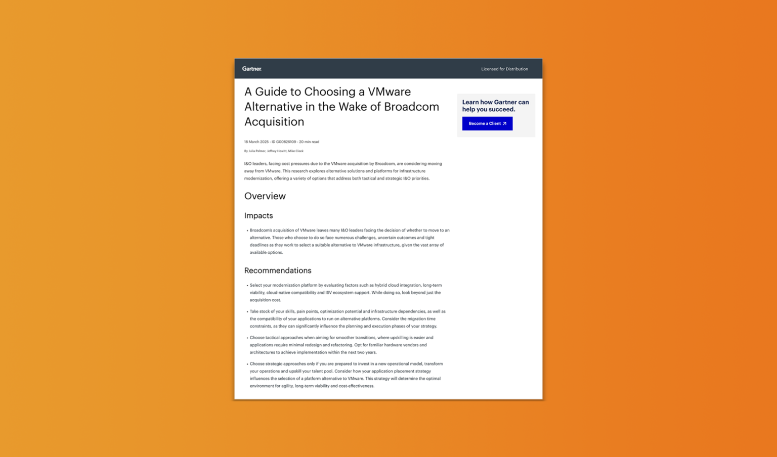 A Guide to Choosing a VMware Alternative in the Wake of the Broadcom ...